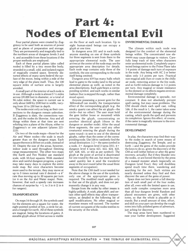 Elemental Nodes Overview and Mechanics | PDF