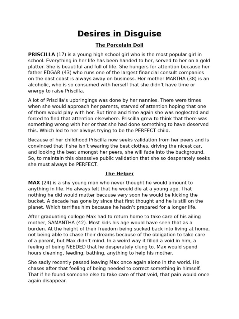 Desires in Disguise | PDF