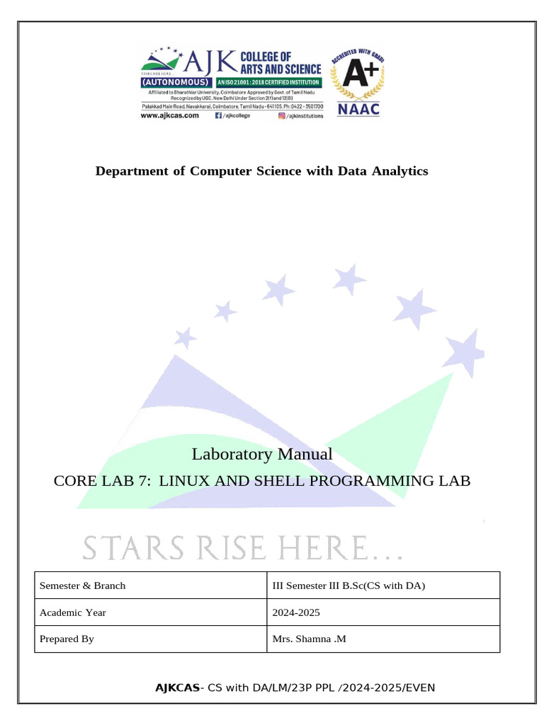 Linux Admin Lab Study Material | PDF | Data Science | Data Analysis