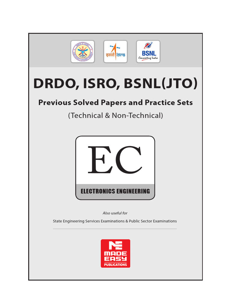 BSNL DRDO, ISRO Electronics Engg | PDF | Spaceflight | Outer Space