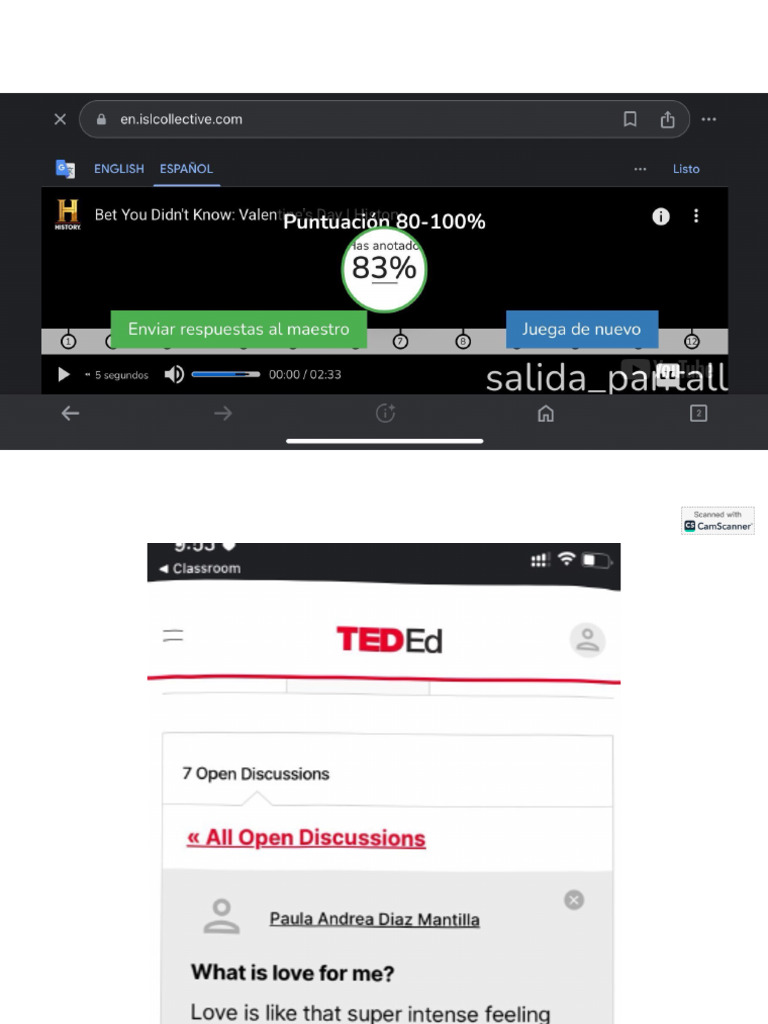 Activity about what love is | PDF