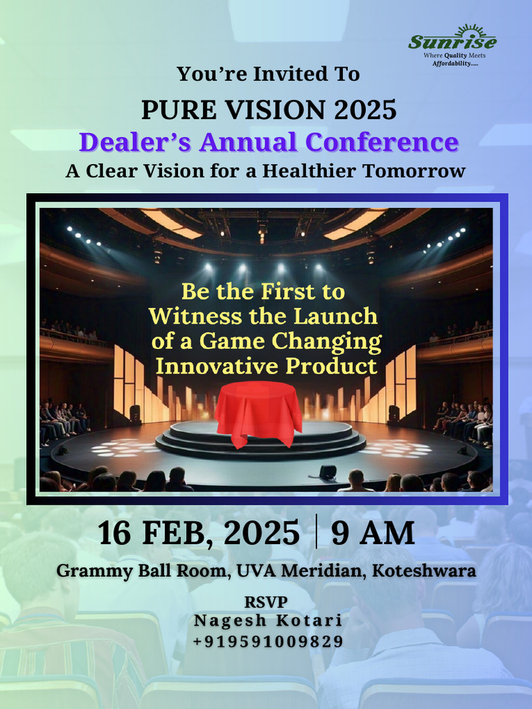 Dealers Meet E-Invitation | PDF