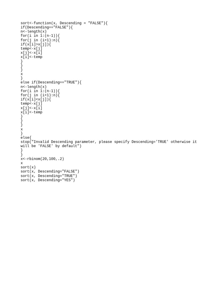 Assignment (Sorting) | PDF