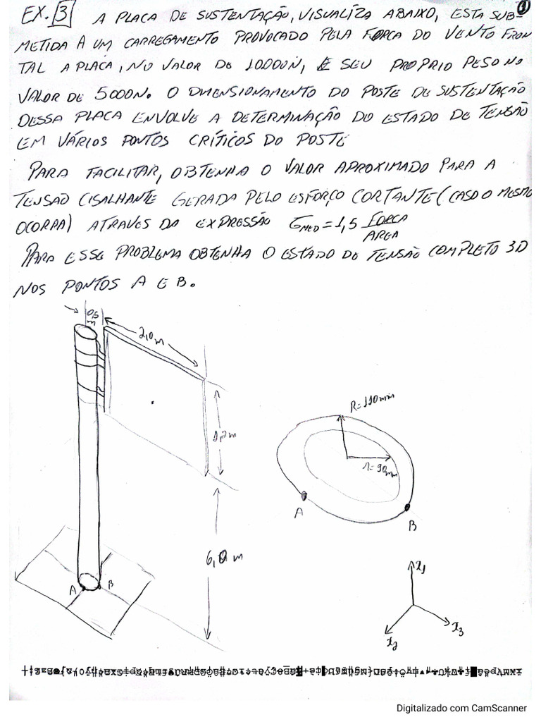 Exercício 3 Mec Sol II | PDF