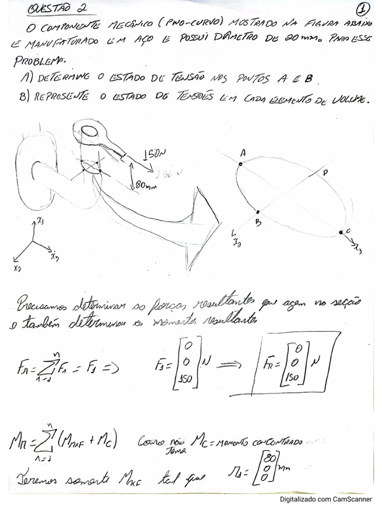 Exercício 2 Mec Sol II | PDF