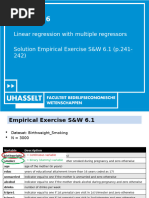 IHP 340 Module Six Worksheet | PDF | P Value | Student's T Test