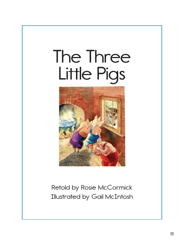 The Three Little Pigs | PDF
