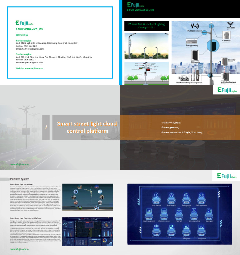 Smart City Lighting Solutions | PDF | Network Switch | Computer Network