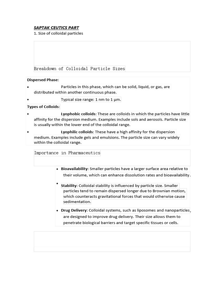 Physical Ceutics Final PDF | PDF | Emulsion | Colloid