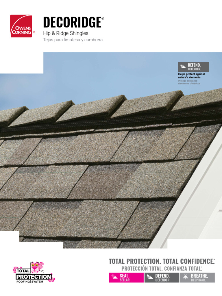 DecoRidge Hip Ridge Shingles Data | PDF