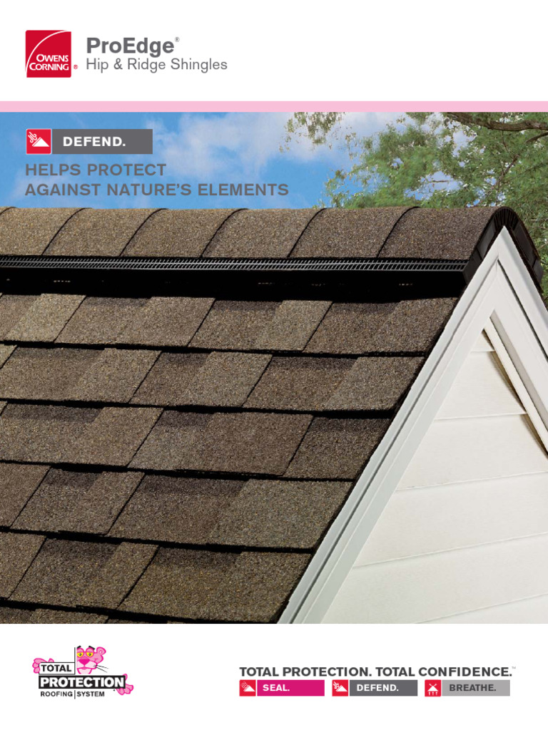 OC - ProEdge - Datasheet | PDF | Roof