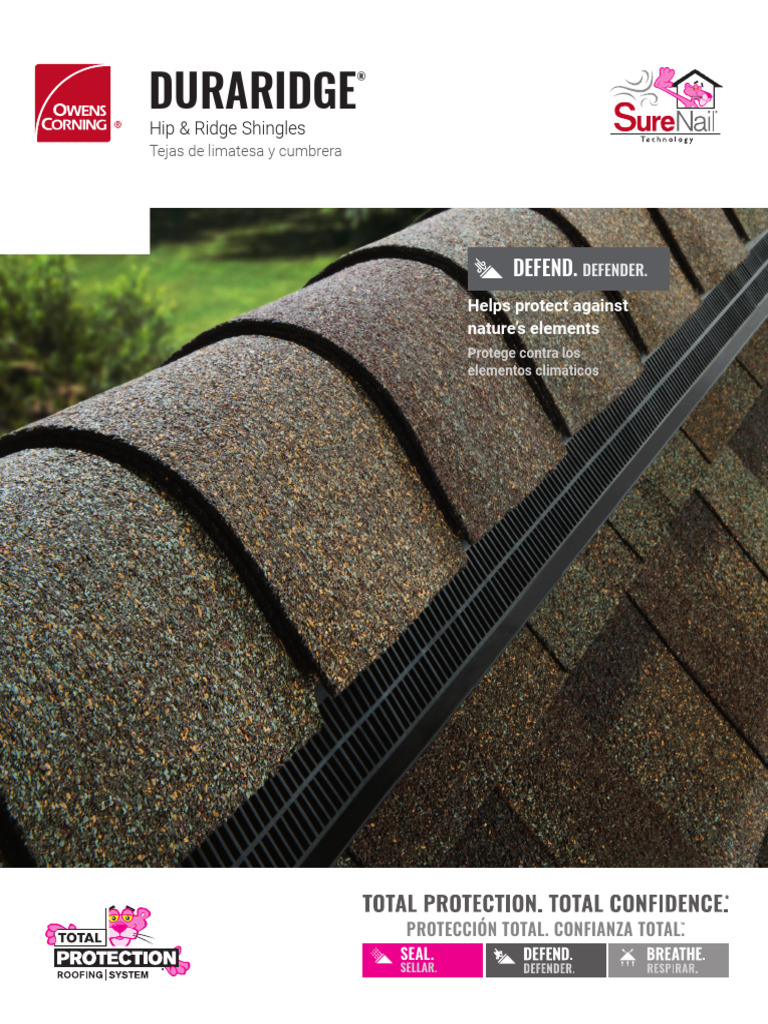 DuraRidge Hip and Ridge Data Sheet | PDF