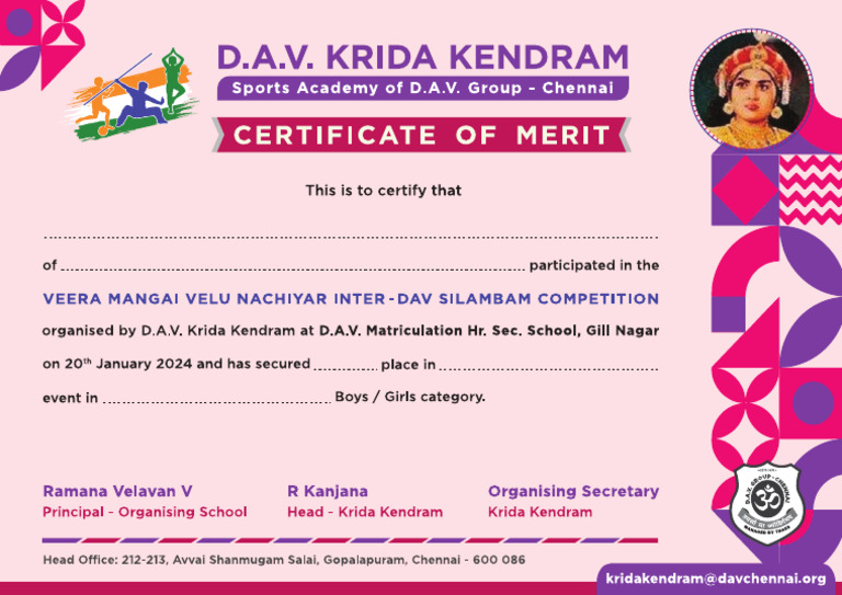 Silambam Certificate | PDF