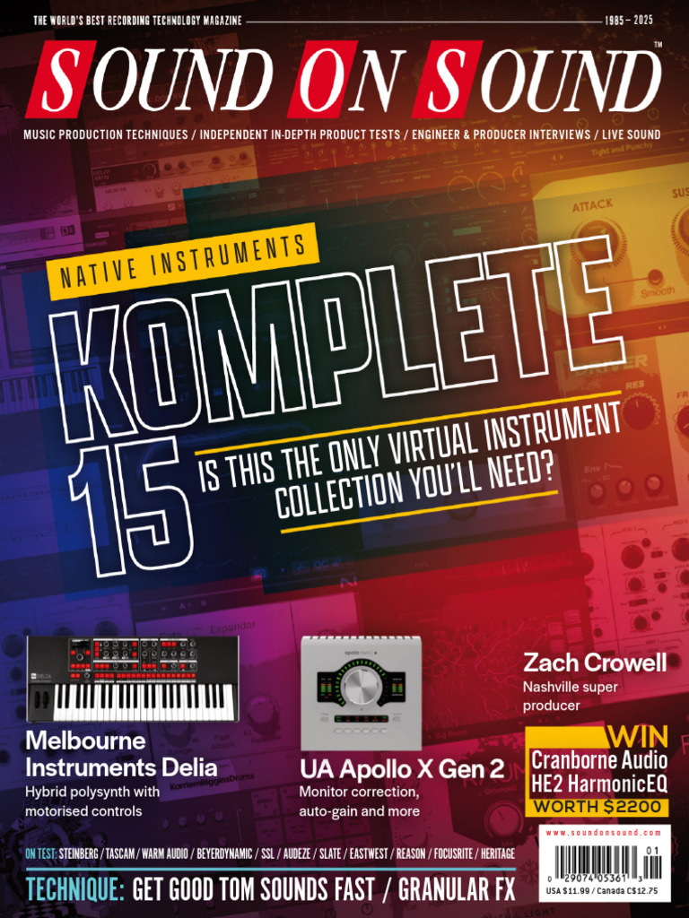 Sound - On - Sound - USA - 01 - 2025 KOMPLETE | PDF | Sound Technology ...