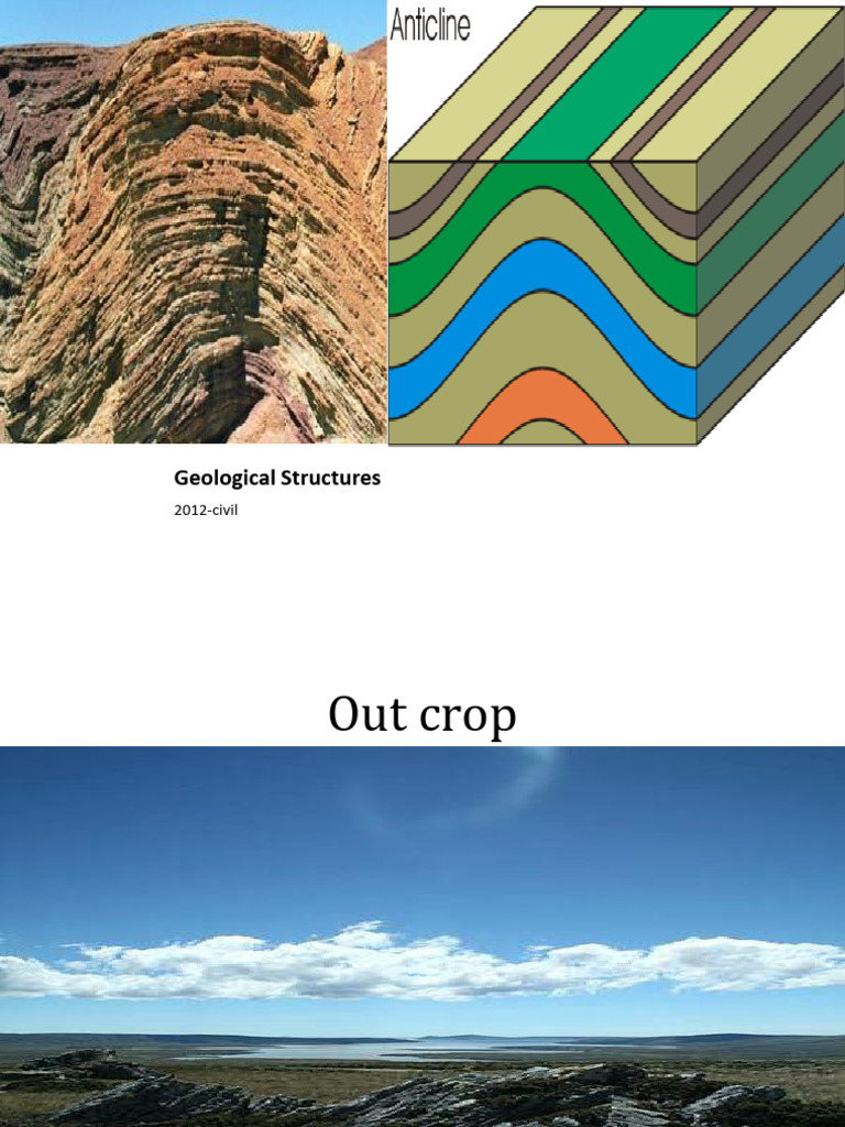 03-Geological structures. | PDF | Deformation (Engineering) | Fault (Geology)