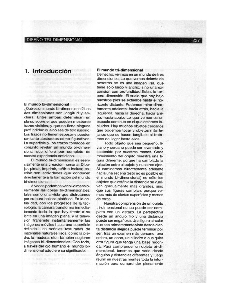 Unidad 1 Tridimensional | PDF