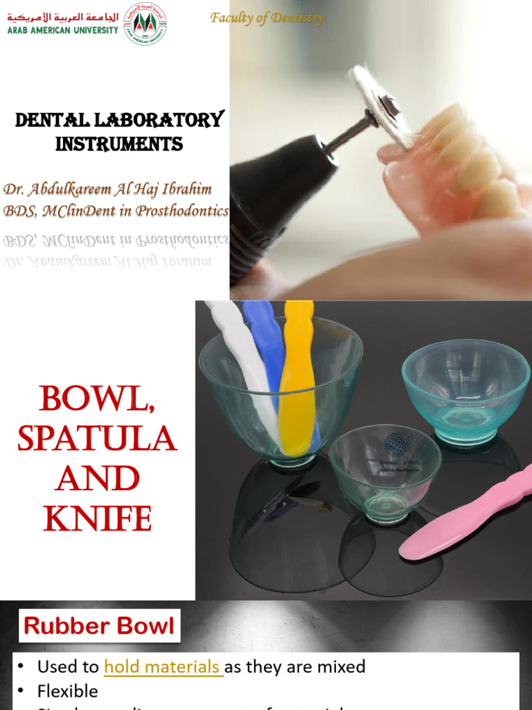 Common Dental Laboratory Spatulas | PDF | Metals | Ceramics