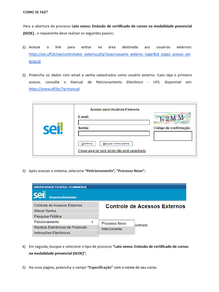 Passo - A - Passo - Aluno - 1 - 0 Uff | PDF