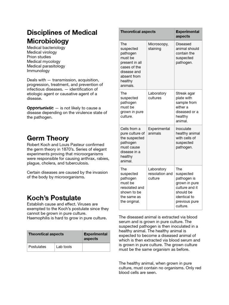 MDMICRO - Introduction To Medical Microbiology | PDF | Infection | Pathogen