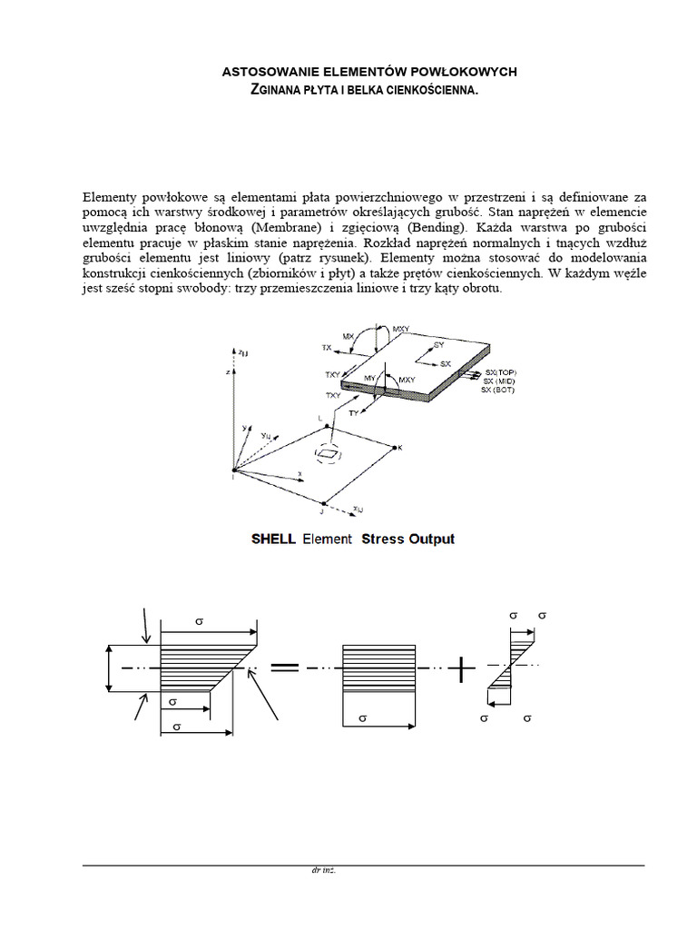 Cw3 - Plyta I Dwuteowka - v4 | PDF