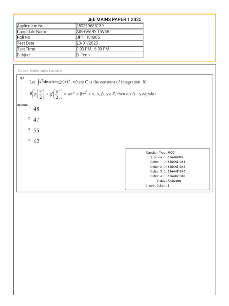 Cdn3 Digialm Com Per g28 Pub 2083 Touchstone AssessmentQPHTMLMode1 | PDF | Multiple Choice ...