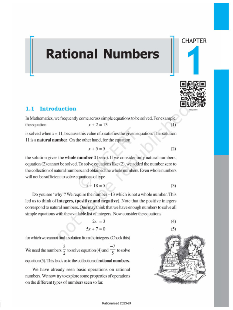 Ncert Class 8 Maths Ch-1 | PDF
