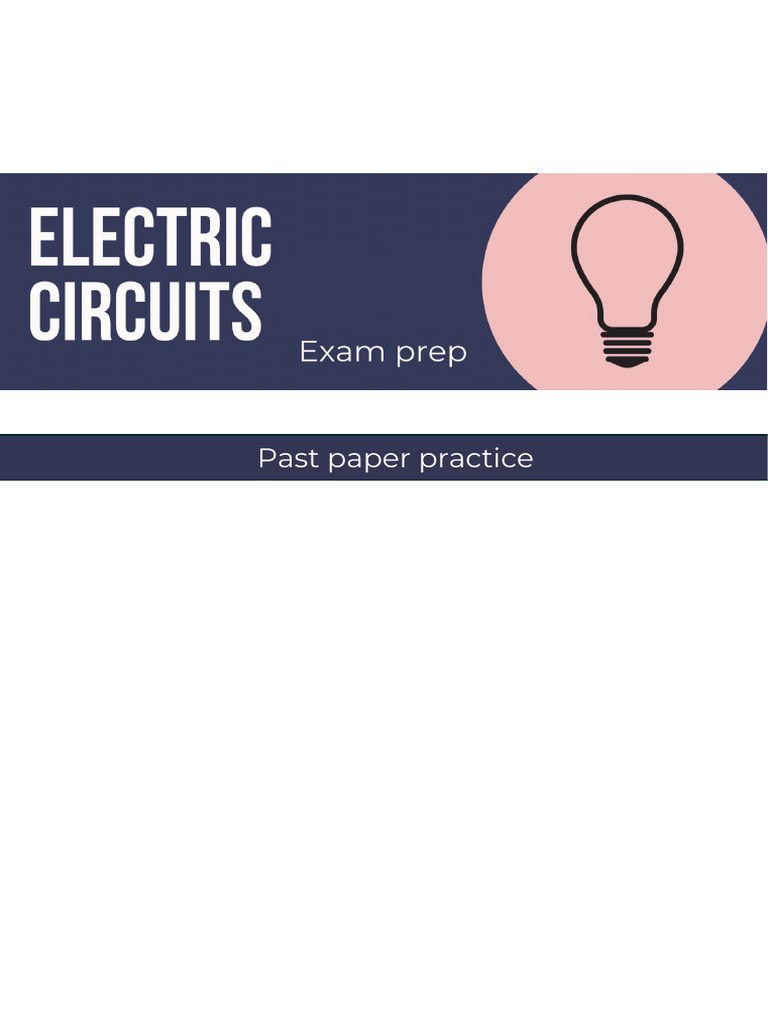 Circuit Analysis and Calculations Guide | PDF | Voltage | Series And ...