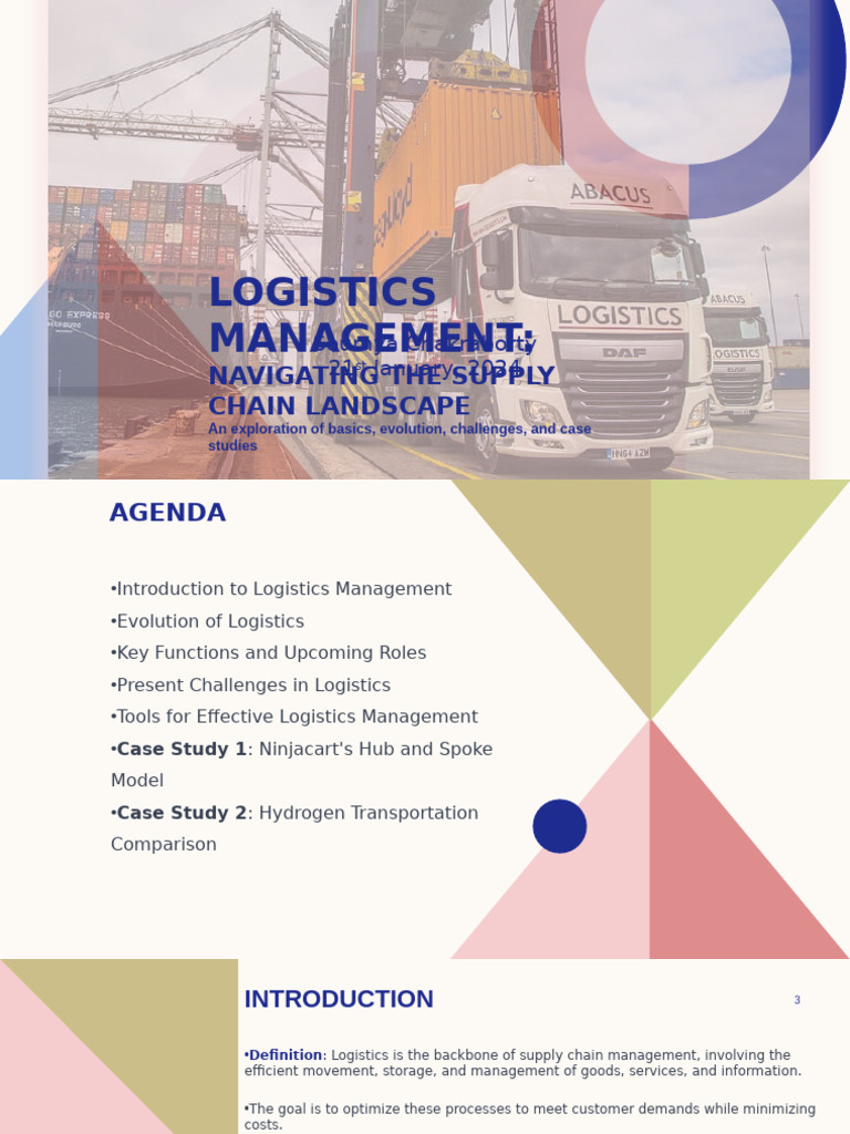 Logistics Management-SIBM | PDF | Logistics | Warehouse