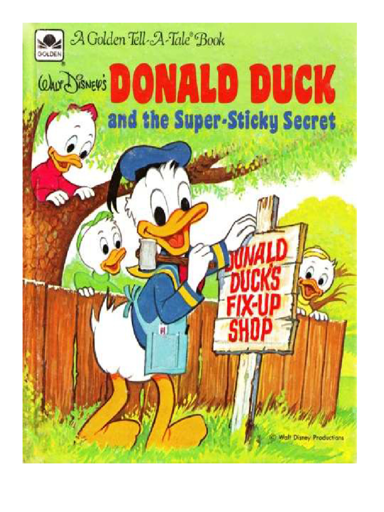 Donald Duck and the Super-Sticky Secret -- Donald Duck, 0 -- Disney ...