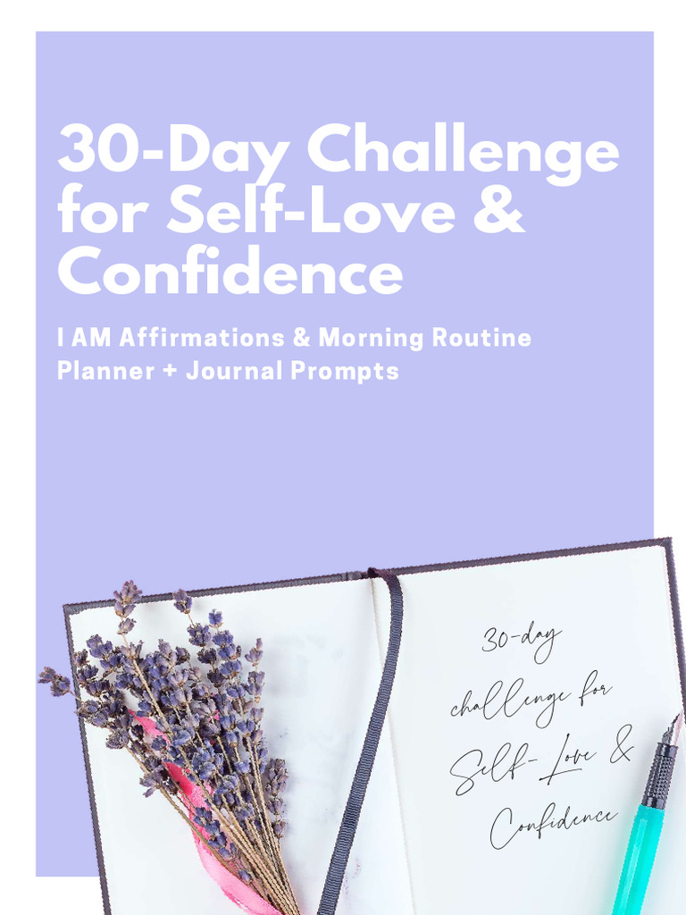 30-Day Self-Love & Confidence Challenge | PDF