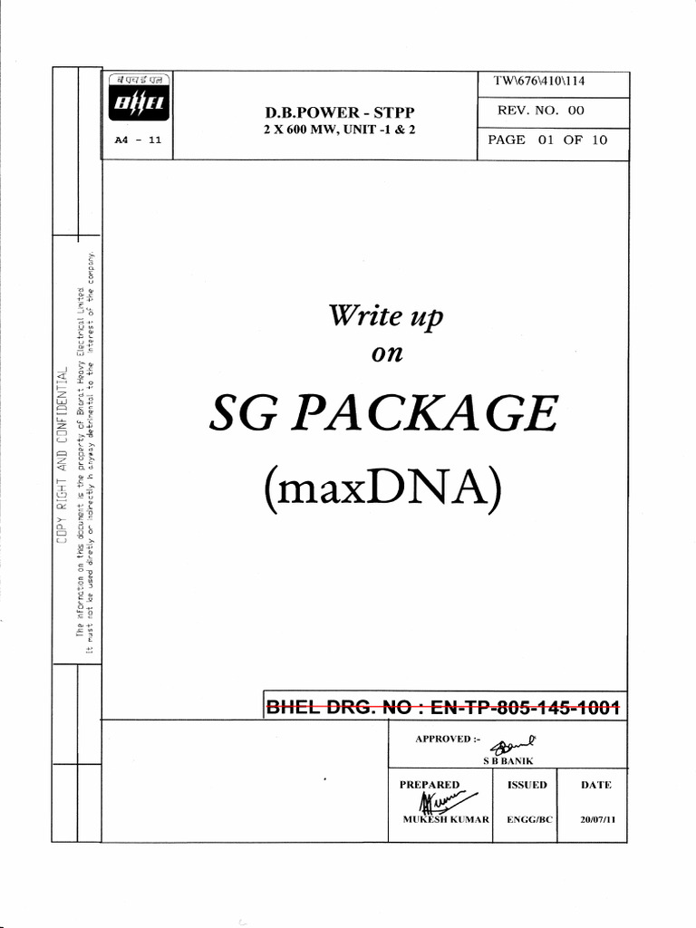 Write up SG pack. EN-TP-805-145-1002 Rev-00 | PDF | Power Supply | Electricity