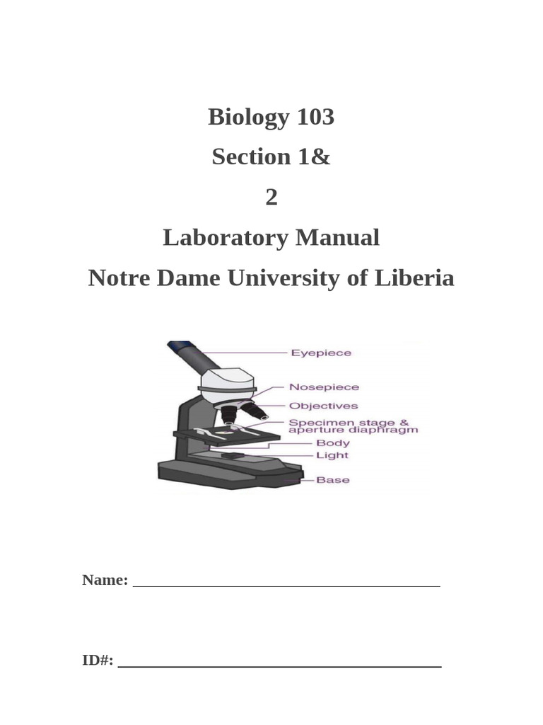 103 Lab Manual | PDF