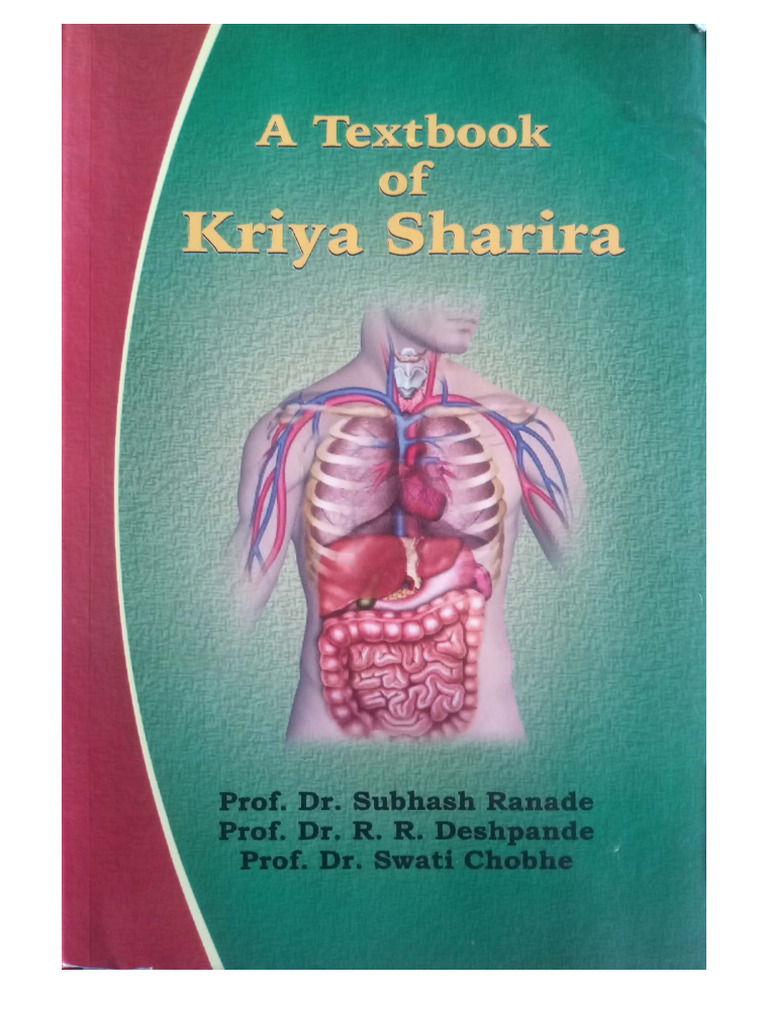 Kriya Sharira by Subhash Ranade | PDF