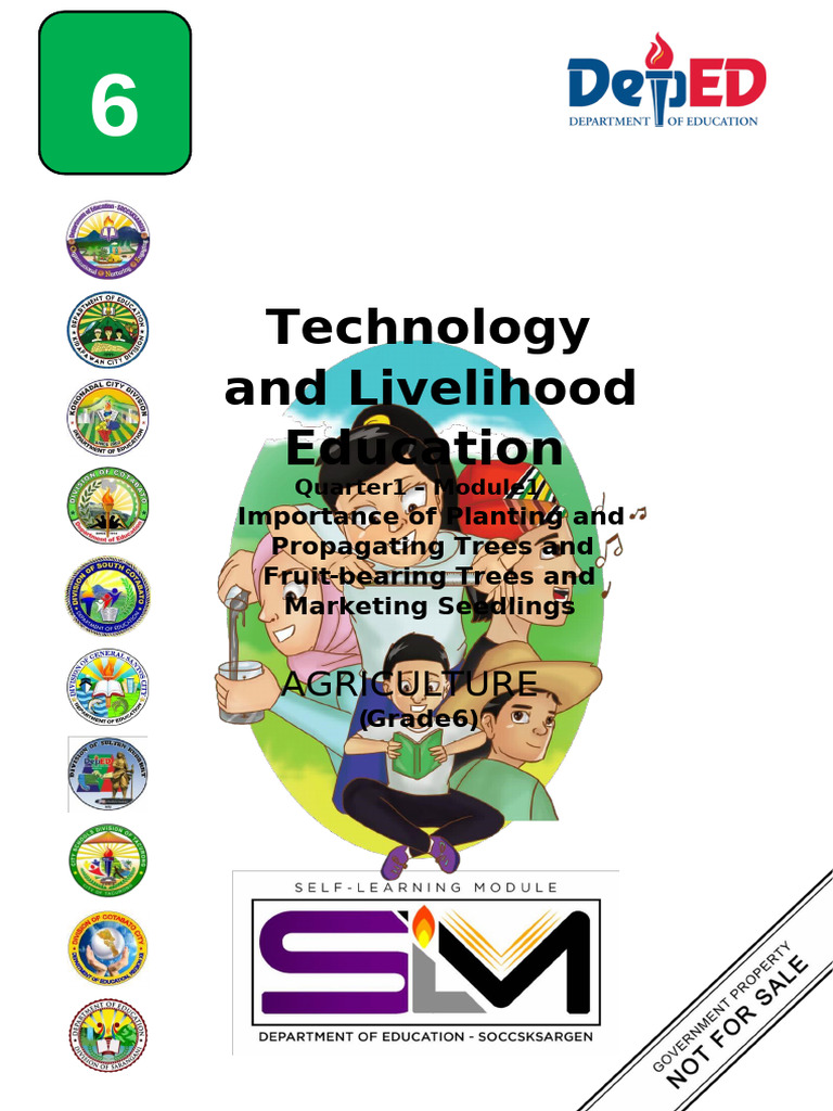 Tle Agri Grade 6 Module 1 | PDF | Trees | Manure