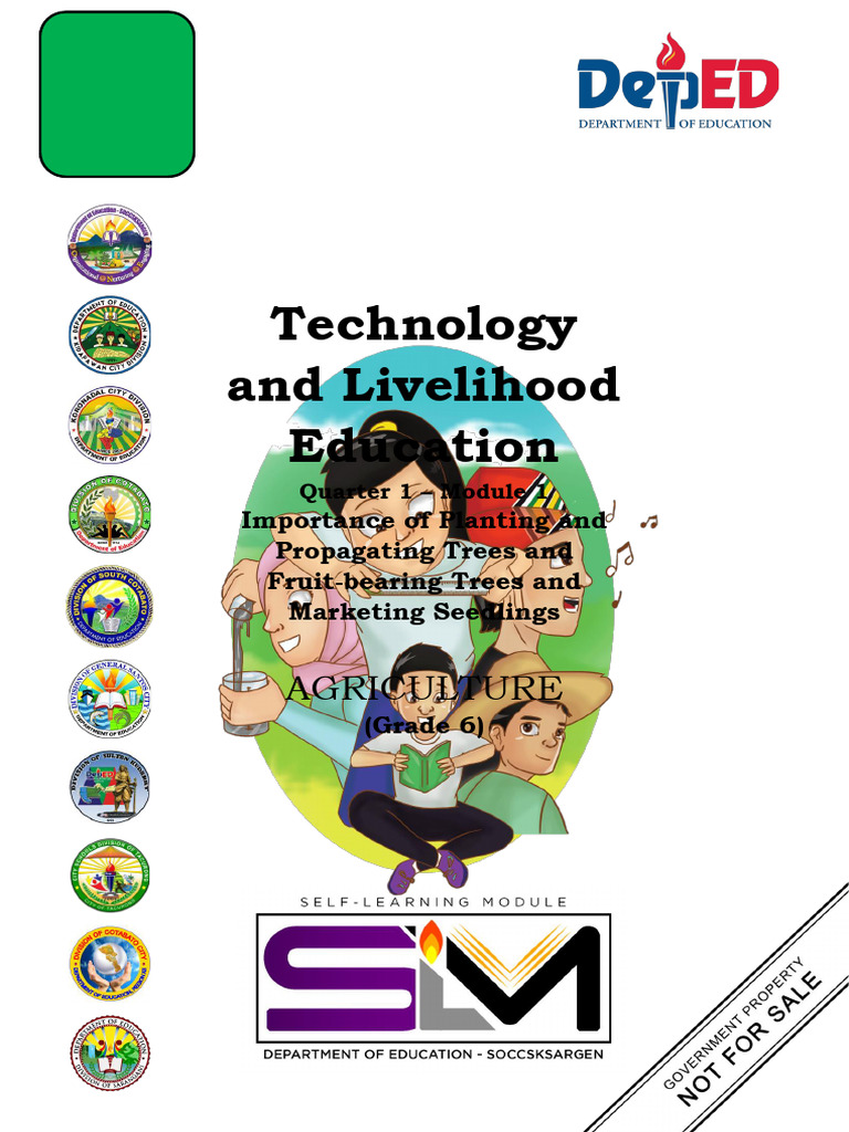 Tle Agri Grade 6 Module 1 | PDF | Trees | Wood