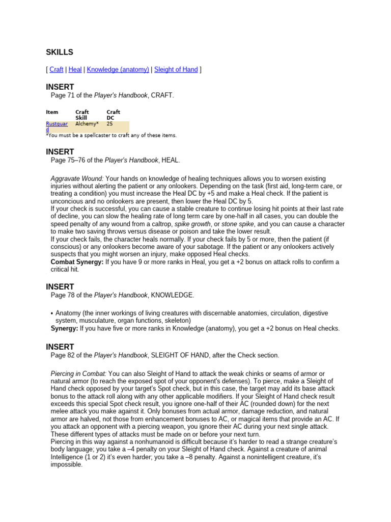 Skills | PDF