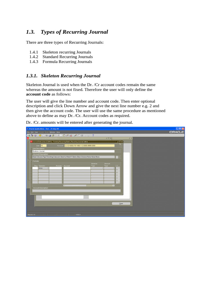 R12 - Types of Recurring Journal | PDF | Mathematics