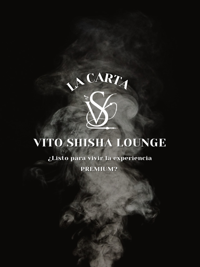 Vito Shisha Lounge Carta.pdf | PDF | Vodka | Bebida