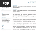 Chinese Whisper Game Instructions | PDF