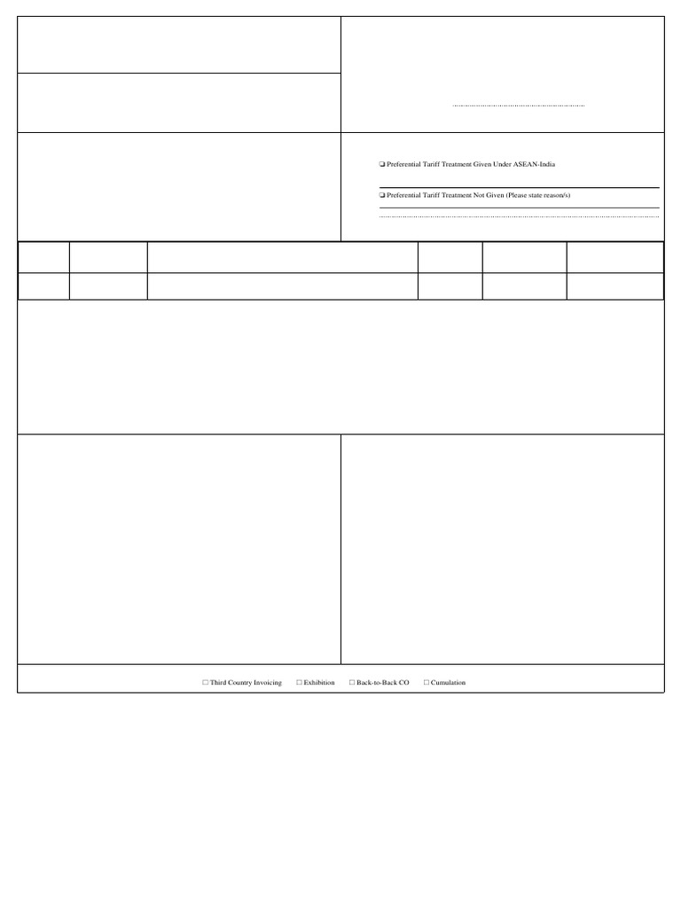 AIFTA INV 37 | PDF | Trade | International Business