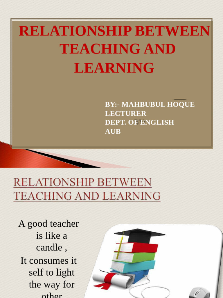 Lecture 01 Define Teaching and Its Features | PDF | Learning | Teachers