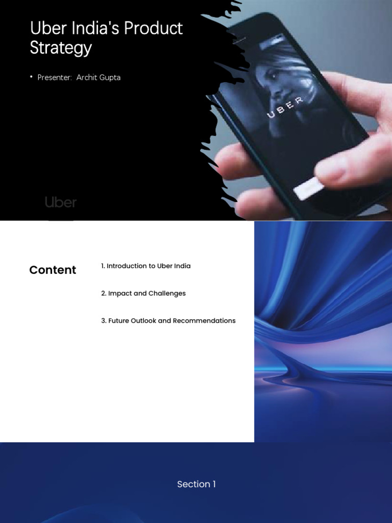 Uber India's Product Strategy Insights | PDF | Transport | Economies