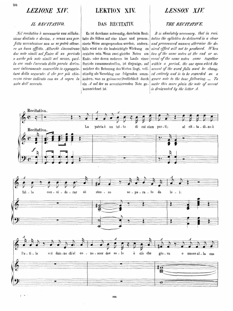 Vaccaj - Metodo Di Canto 2 Últimos | PDF