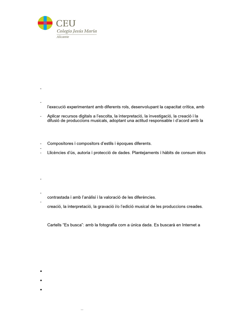 2n. Projecte 3r. ESO .docx | PDF