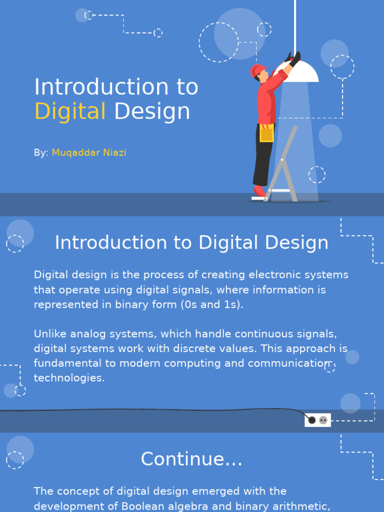 1st Lec, Introduction To Digital Design | PDF | Digital Electronics | Digital Signal