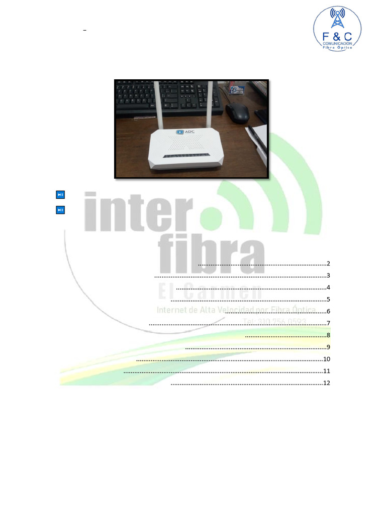 Configuracion_ONU_ADC_ManualCero (1) | PDF | Calidad de servicio | Protocolos de comunicaciones