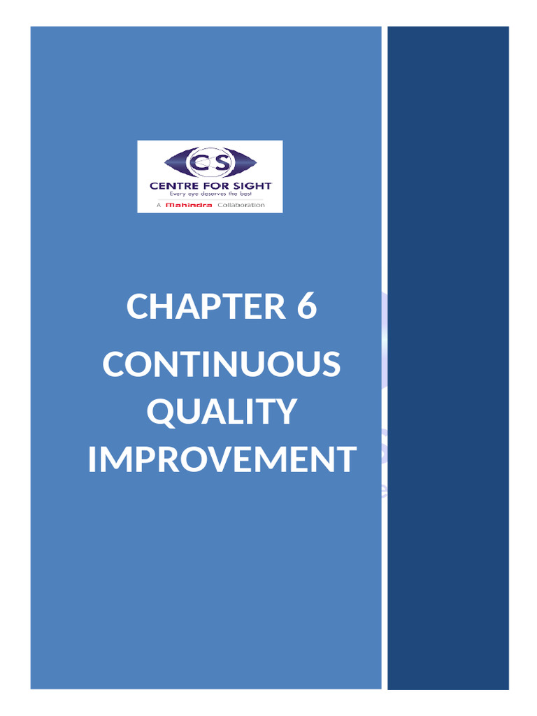 6 CQI 1 | PDF | Patient Safety | Patient