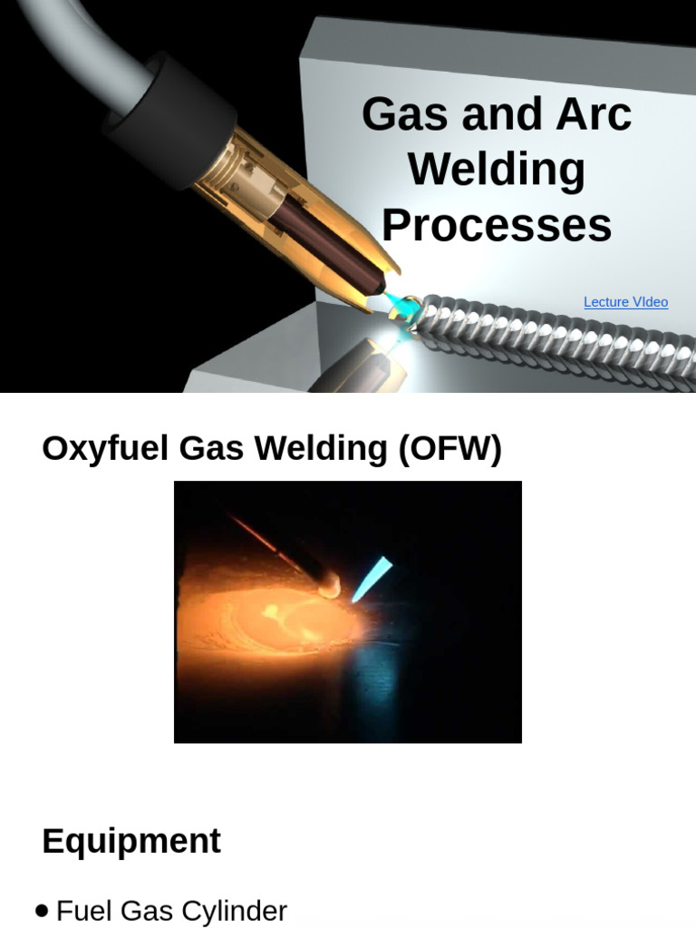 Gas and Arc Welding Processes Overview | PDF | Welding | Construction