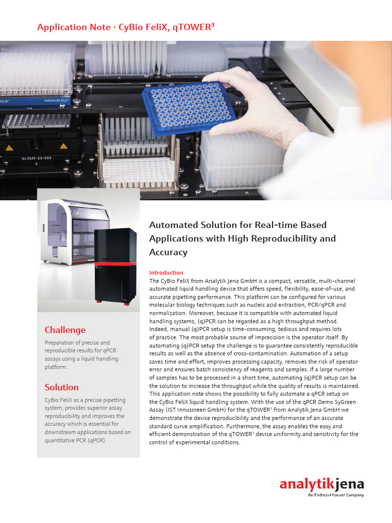 AppNote LH 0003 en | PDF | Real Time Polymerase Chain Reaction ...