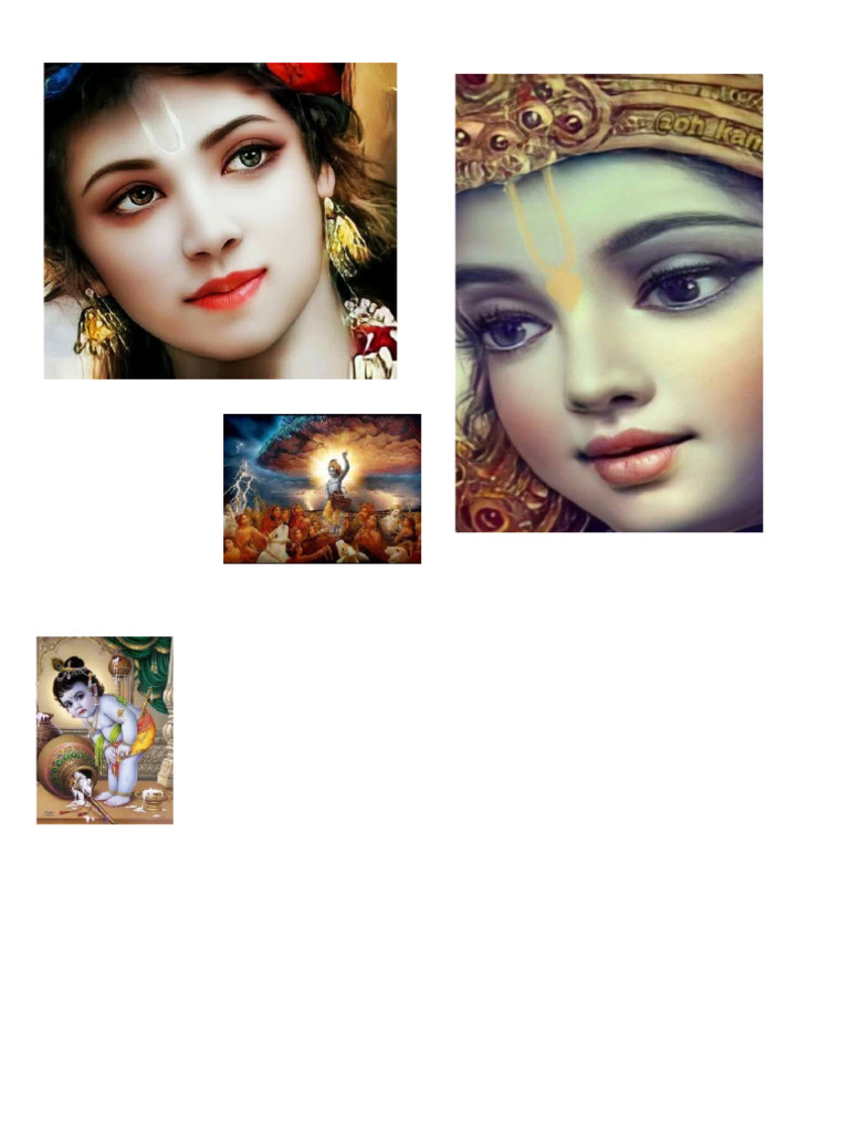 Krisna gyönyörű arccal | PDF